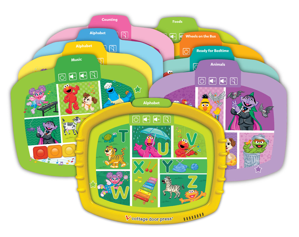 Sesame Street Early Learning Activity Tablet - Read, Play, Press ...