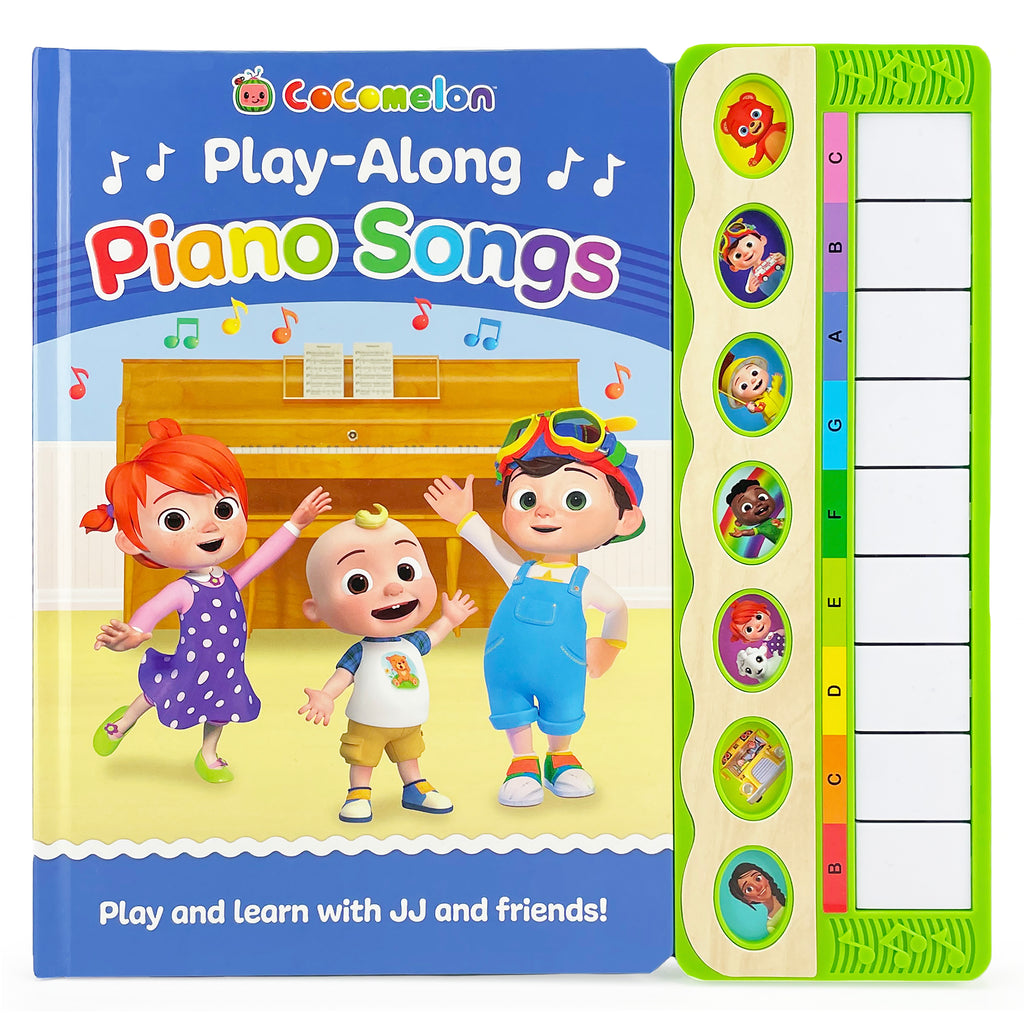 CoComelon Play-Along Piano Songs - Children's Piano Sound & Song Book ...