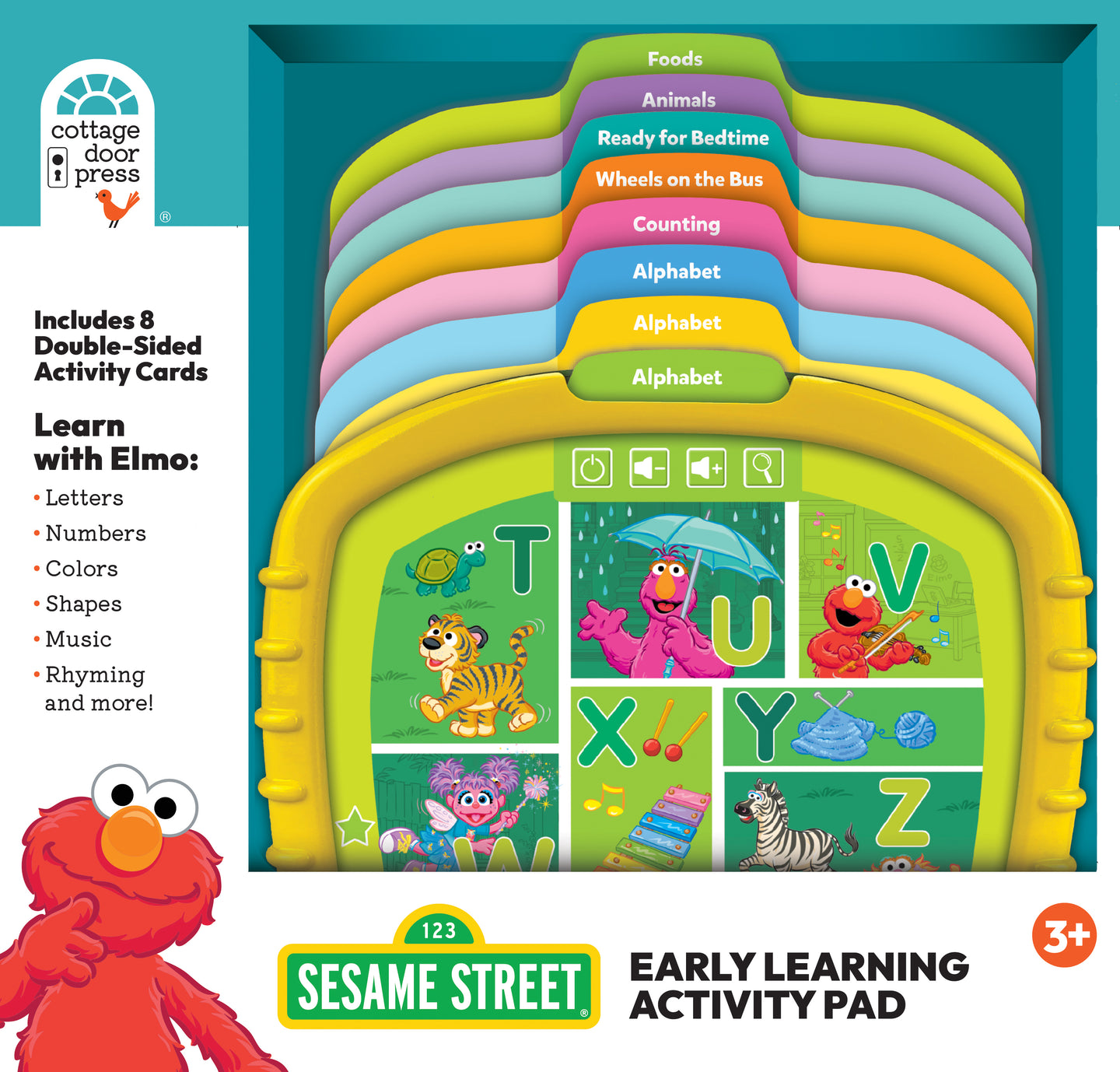 Sesame Street Early Learning Activity Tablet - Read, Play, Press ...